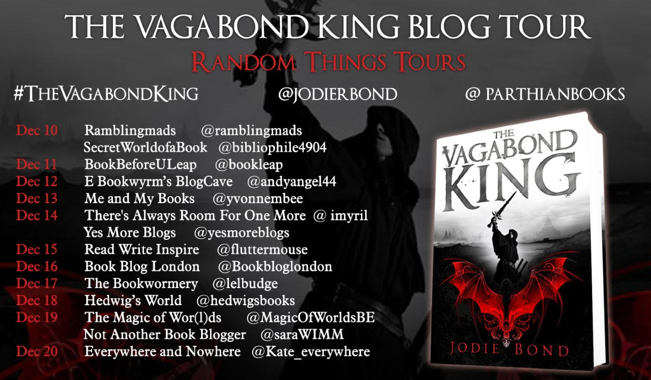 Book Review | The Vagabond King #BlogTour @annecater